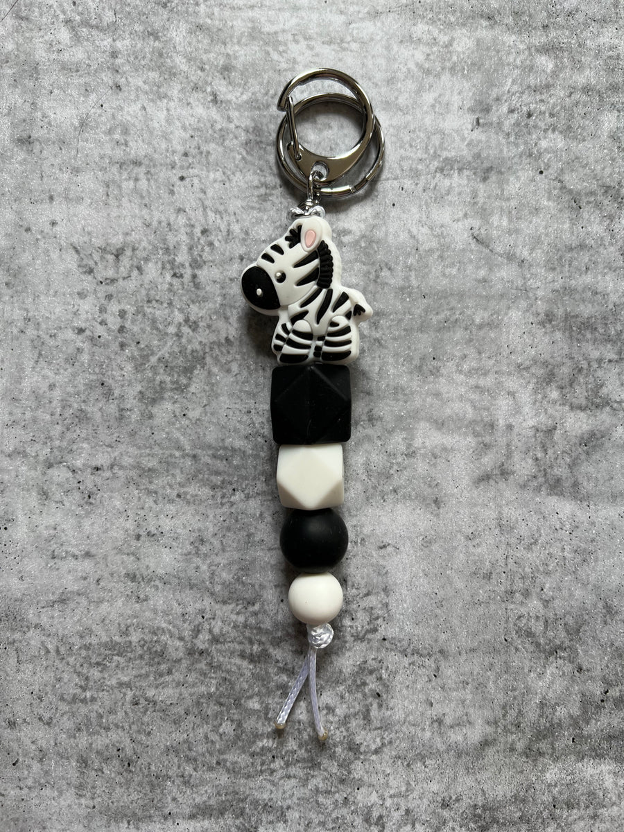 Zebra Keyring – Pick of the Scrunch